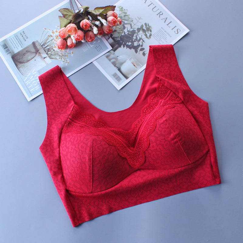 Women's Thin Wireless Side Push Up Large Size Bra – Shoesmama